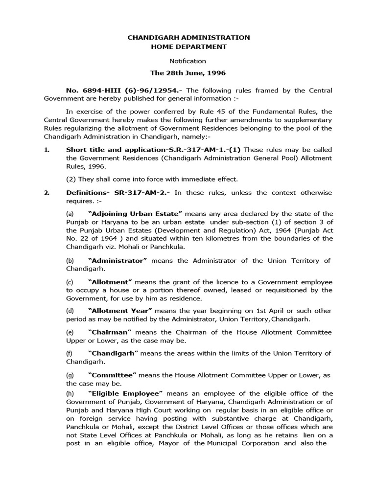 Act&Notifications | PDF