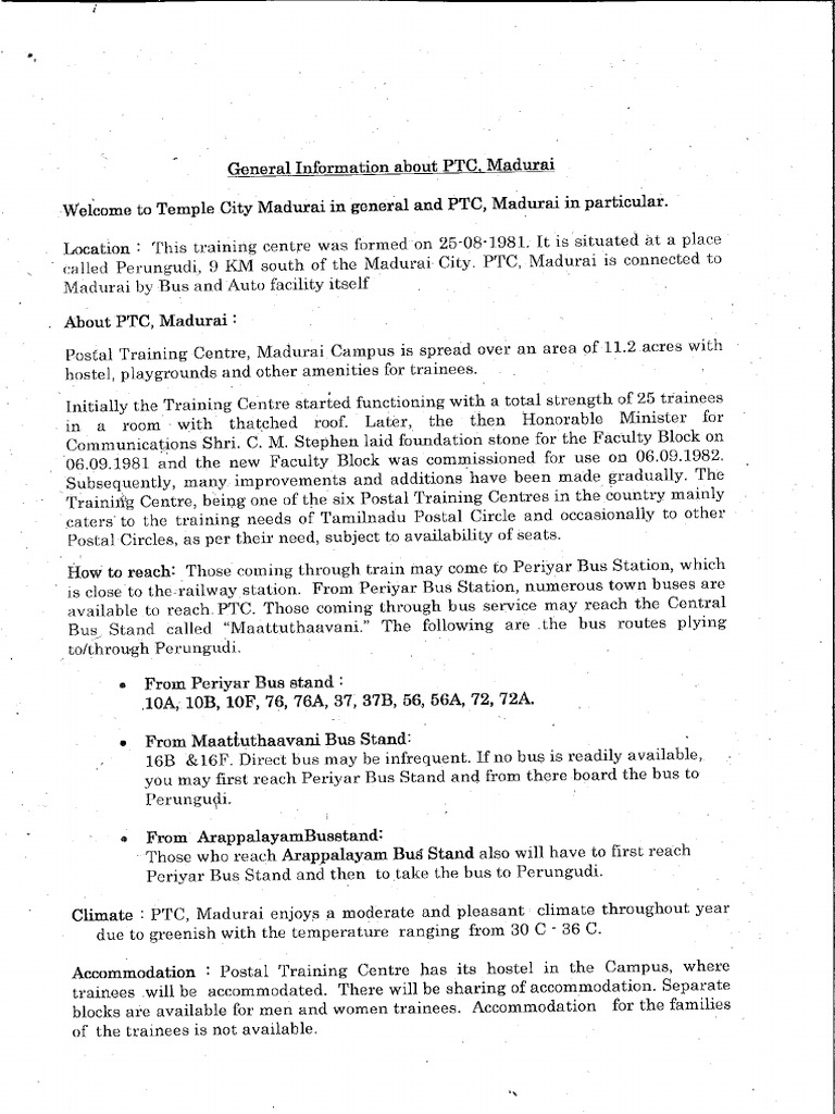 General Instructions | PDF