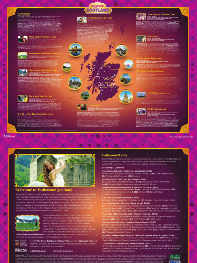 Bollywood Scotland Map | PDF