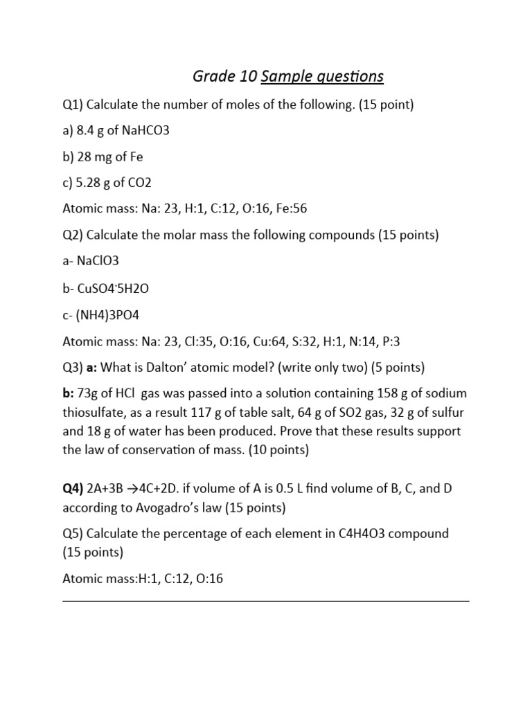 G10 - Chapter1 Only | PDF