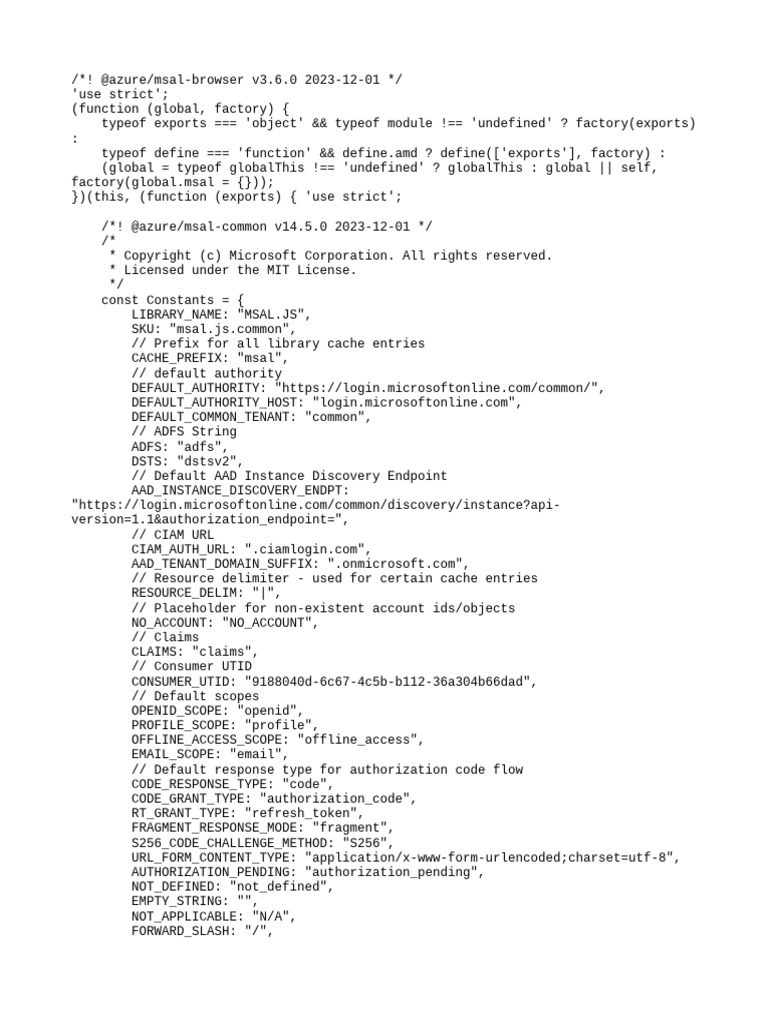 Msal | Download Free PDF | Computing | Information Technology Msal | Download Free PDF | Computing | Information Technology