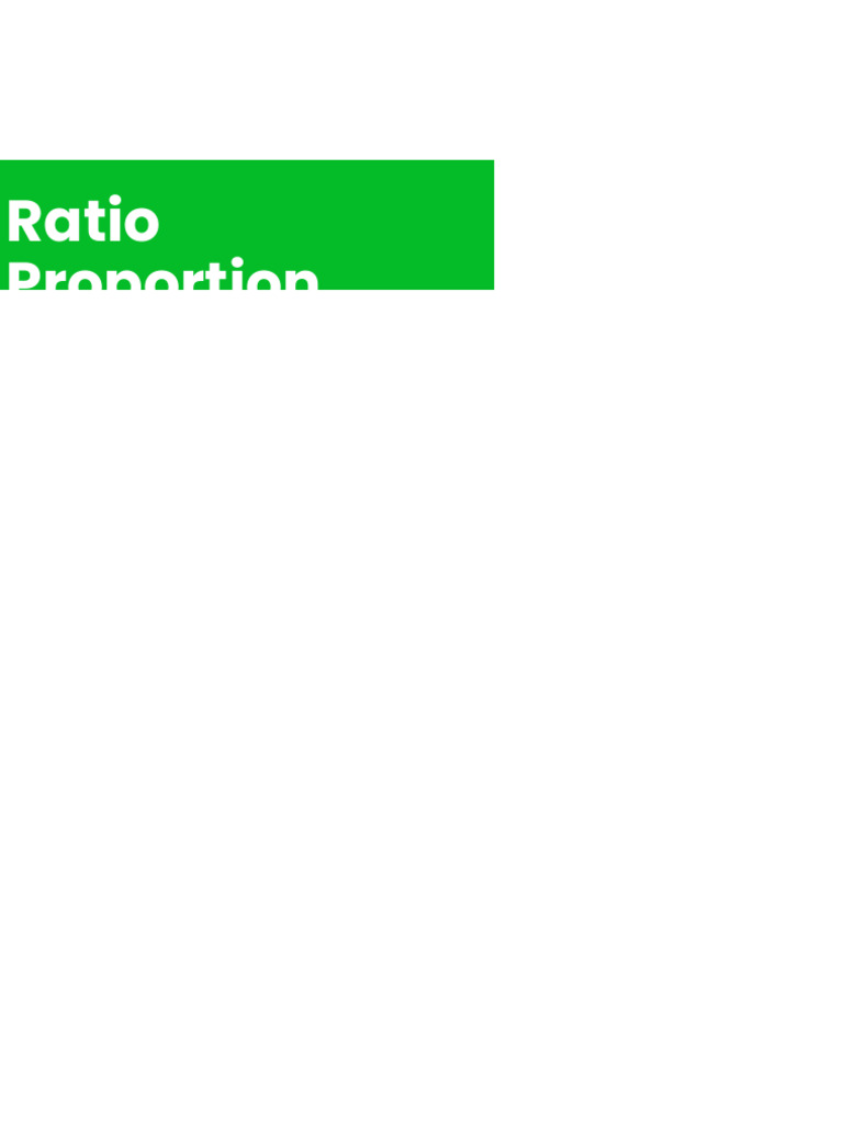 Ratio PPT Project | PDF