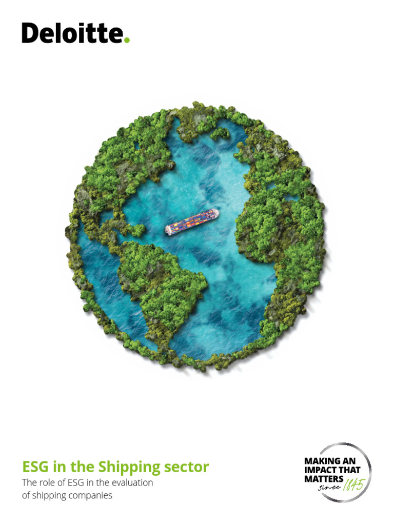 GR Esg in The Shipping Sector Noexp | PDF | Technology & Engineering