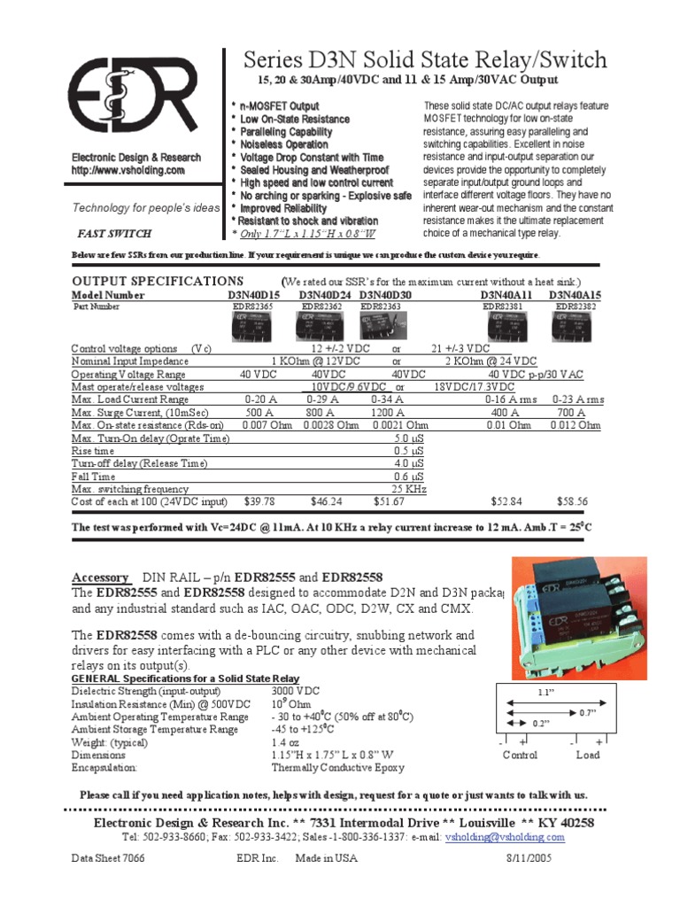 Relay PDF | PDF | Relay | Switch