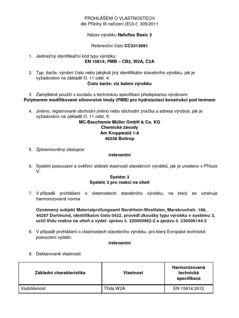 PoV Nafuflex Basic 2 | PDF