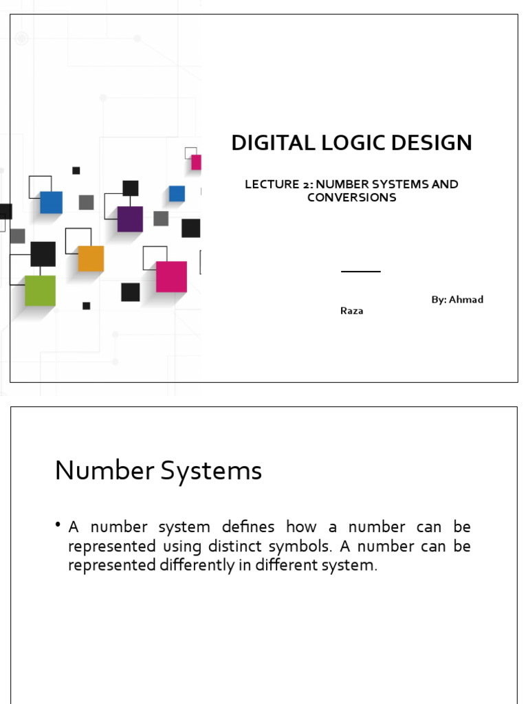 Lec 2 Number Systems and Conversions | PDF