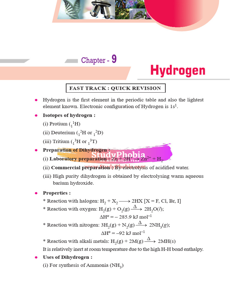 Hydrogen | PDF | Hydrogen | Hydride