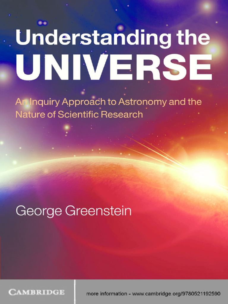 Understanding The Universe An Inquiry Approach To Astronomy and The Nature of Scientific ...