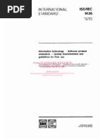 ISO 9126 Standard | PDF | Reliability Engineering | Software Quality