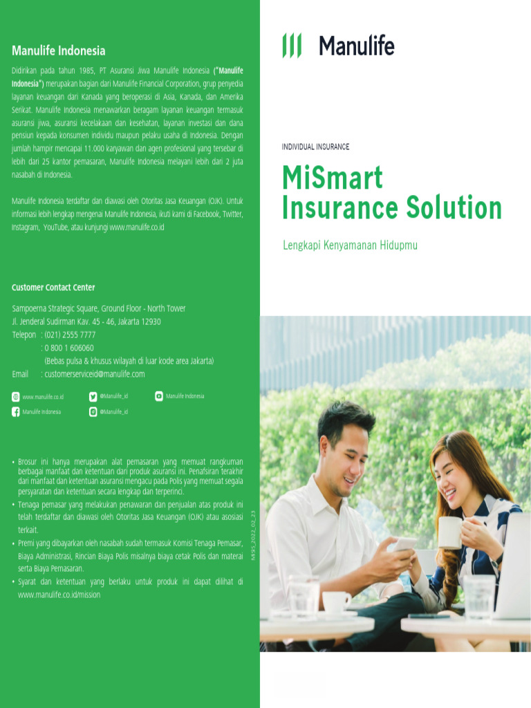 Brosur MiSmart Insurance Solution (MiSSION) | PDF