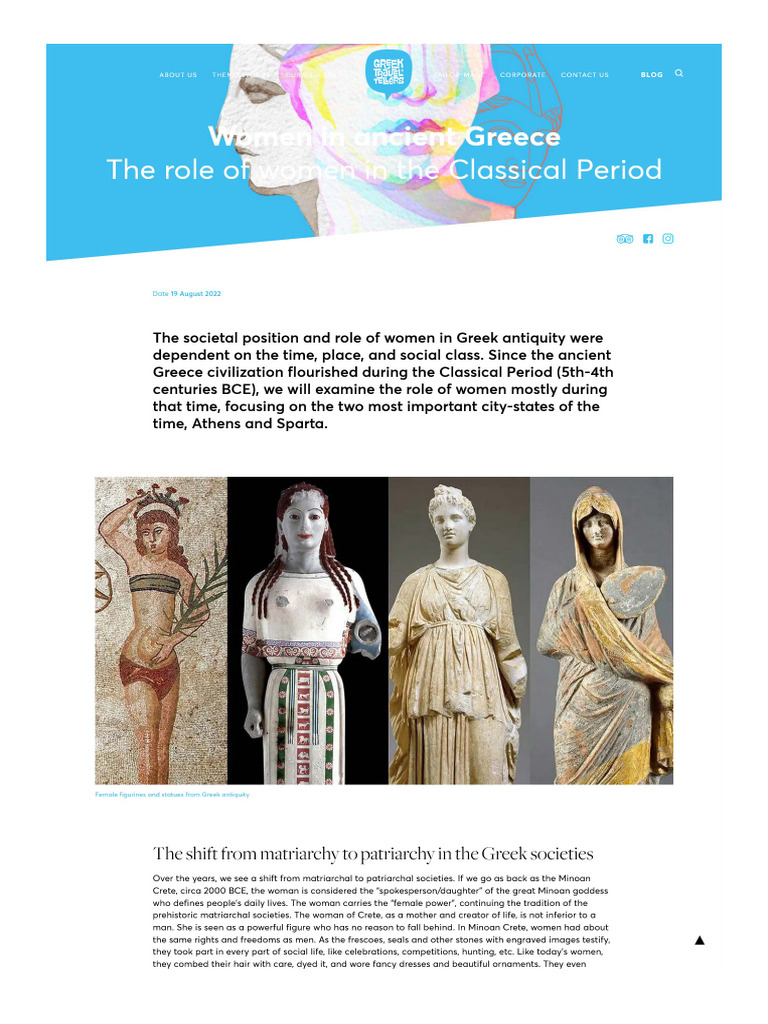 Women's Roles in Ancient Athens | PDF | Social Science | History