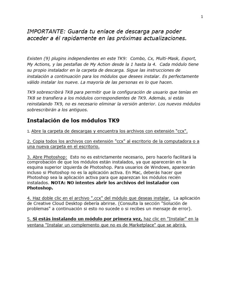 2 - Instalacion Del TK9 | PDF | Informática