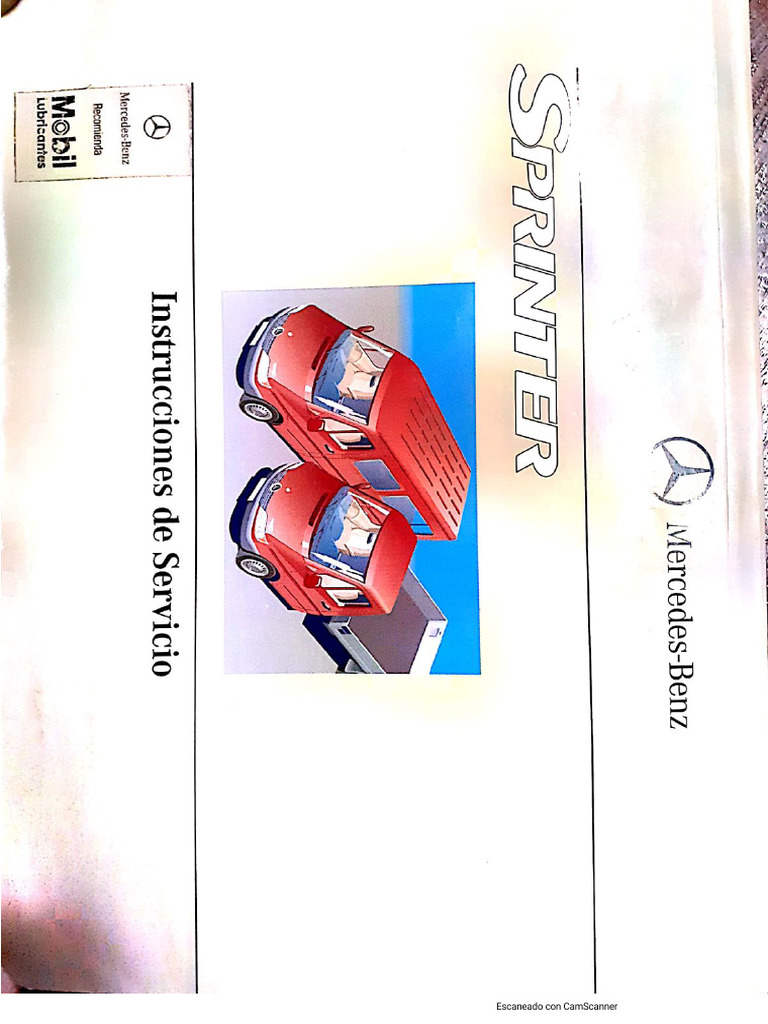 Manual Sprinter 313 413 Instrucciones de Servicio | PDF