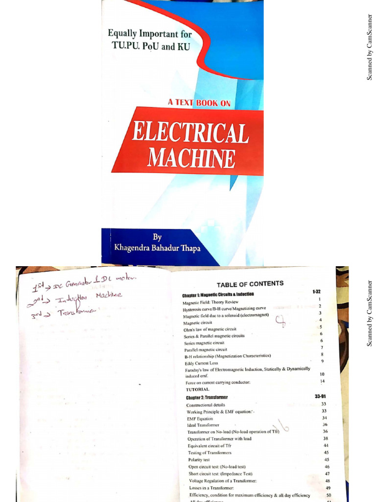 Electrical Machine Insight | PDF