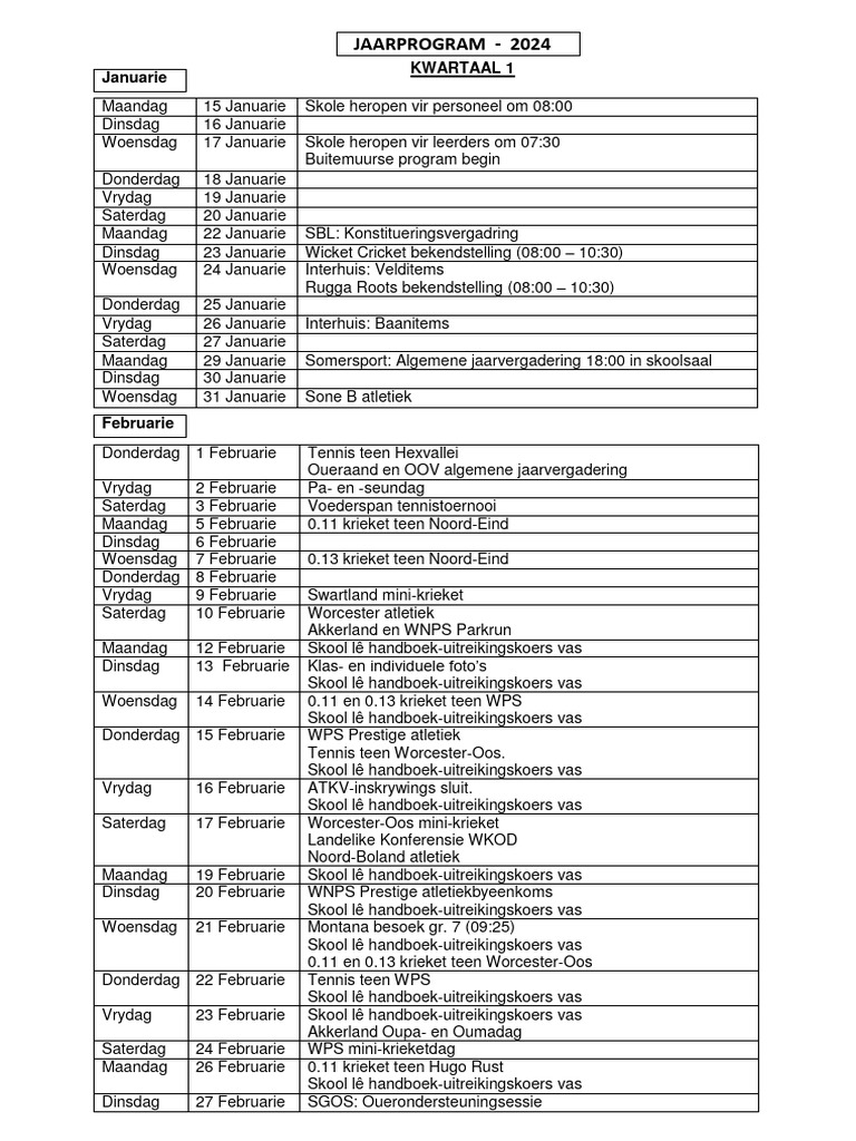 Ja Ar Program 2024 | PDF