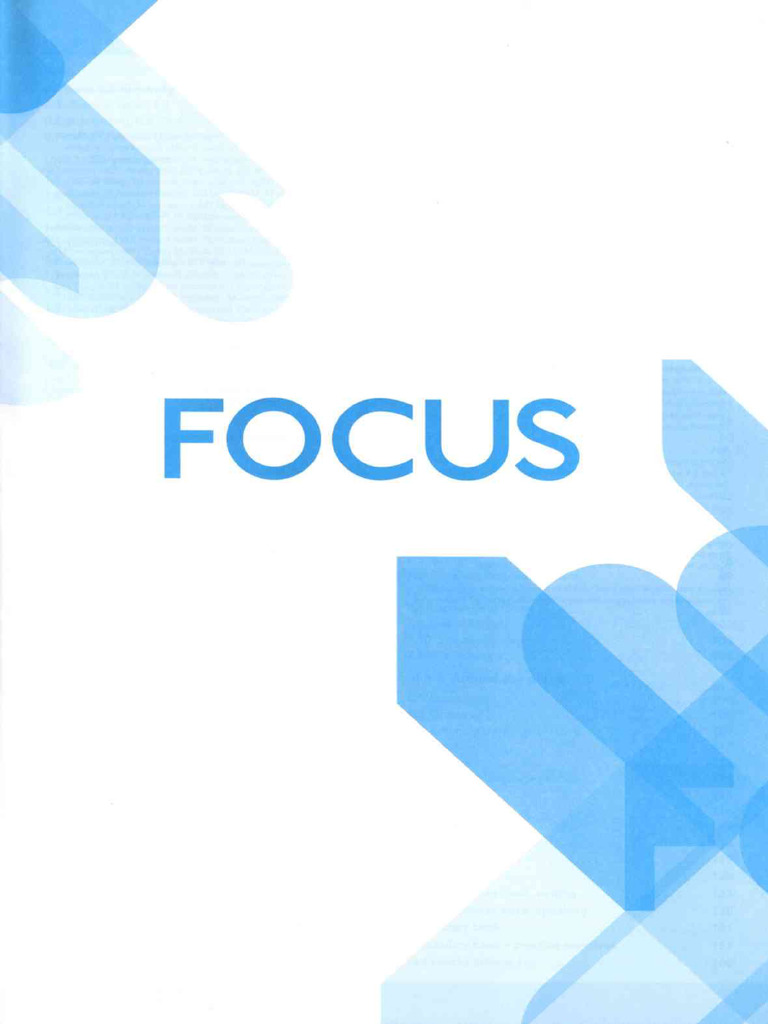 Focus 4 Workbook | PDF
