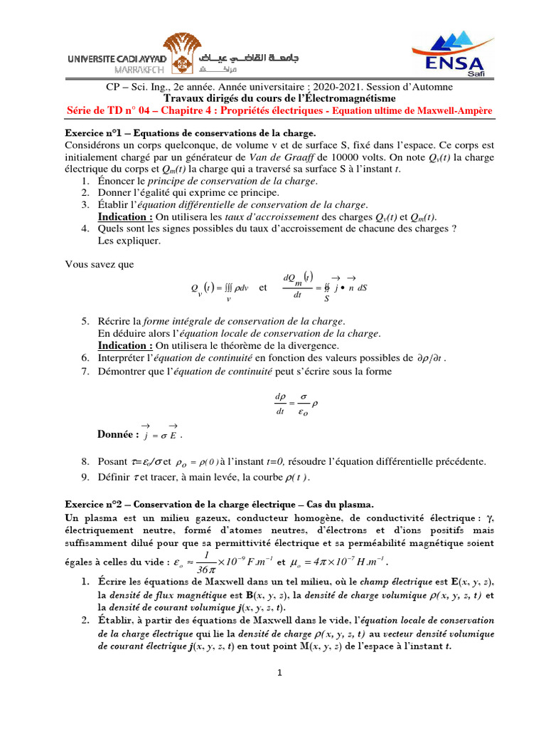 TD4 Correction | PDF
