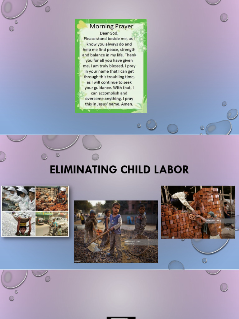 Eliminating Child Labor | PDF Eliminating Child Labor | PDF