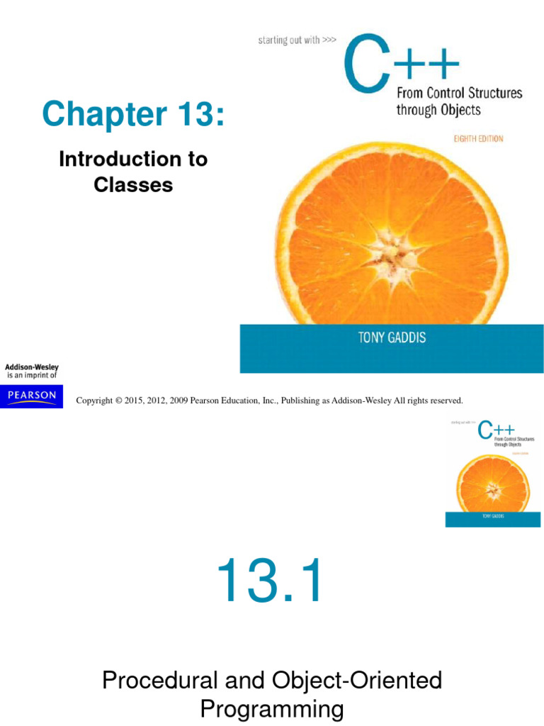 Lec2 Classes | PDF | Class (Computer Programming) | Method (Computer ... Lec2 Classes | PDF | Class (Computer Programming) | Method (Computer ...