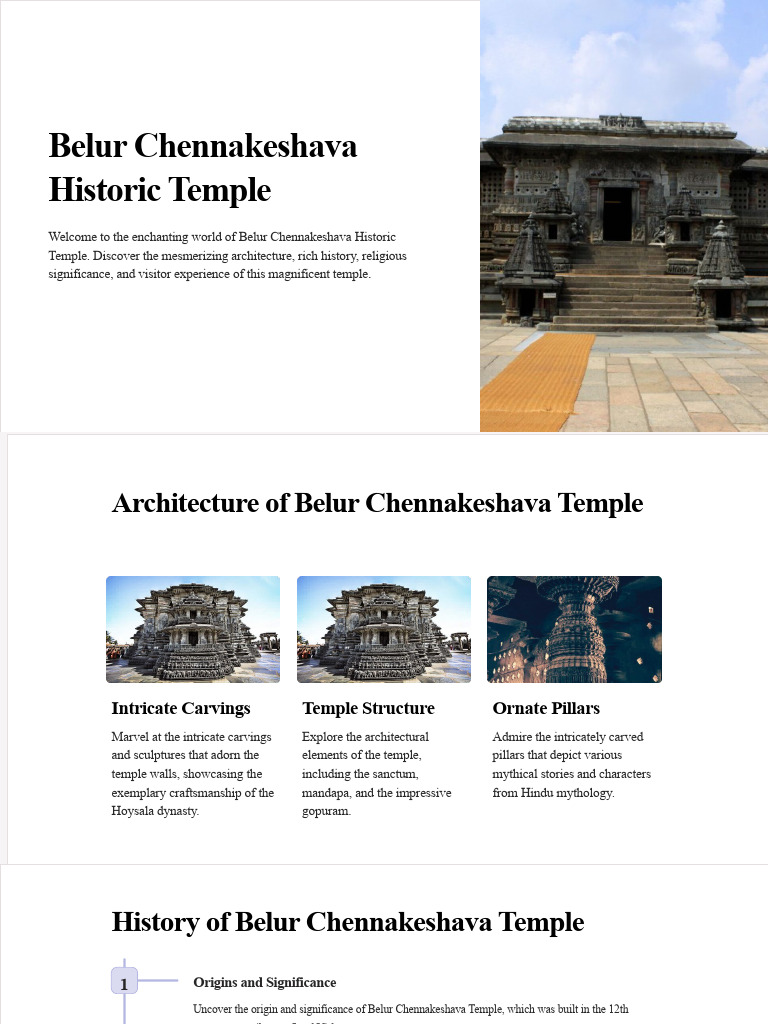 Belur Chennakeshava Temple Overview | PDF | Temple | Vishnu