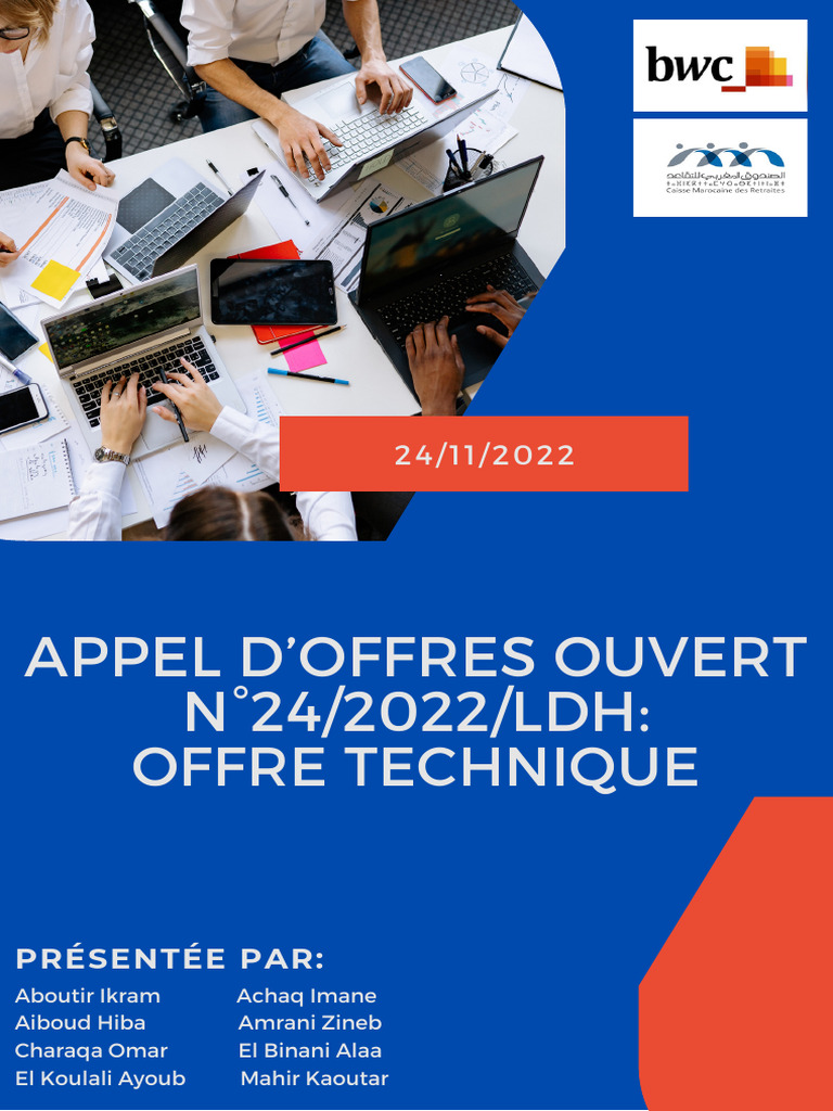 Offre Technique - BWC & Co. | PDF