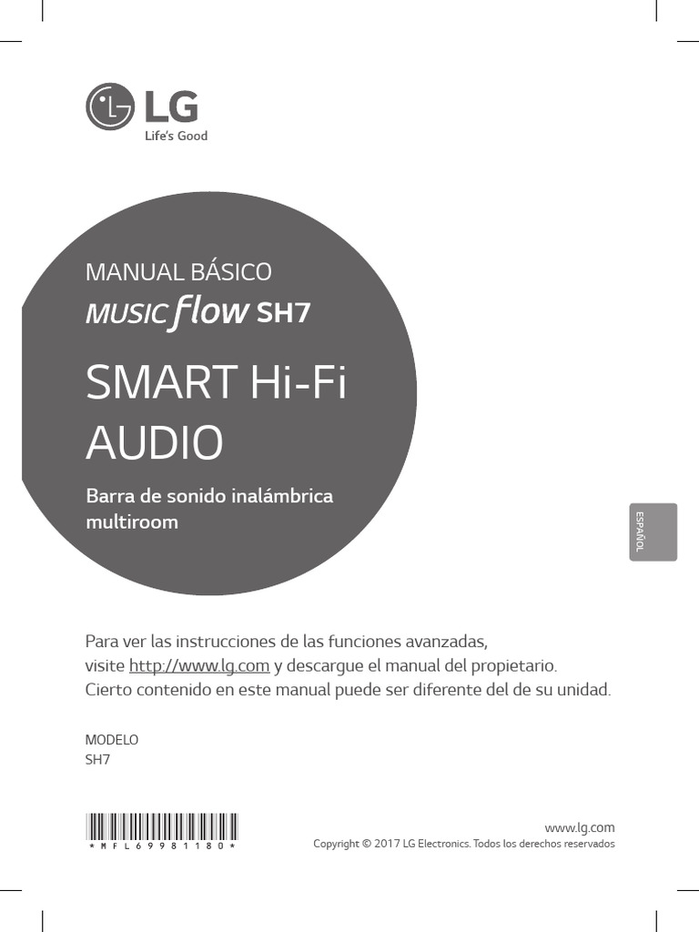 SH7.DWEULLZ SmartSimple SPA MFL69981180 | PDF