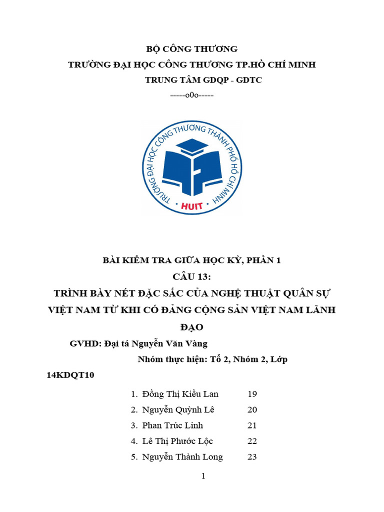 GDQP-AN NHÓM 2 TIỂU ĐỘI 2 | PDF