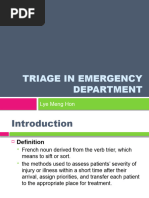 Australasian Triage Scale (Ats) | PDF | Pain | Wound