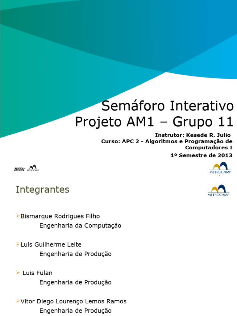 Vdocuments - MX Apresentacao Semaforo Interativo | PDF