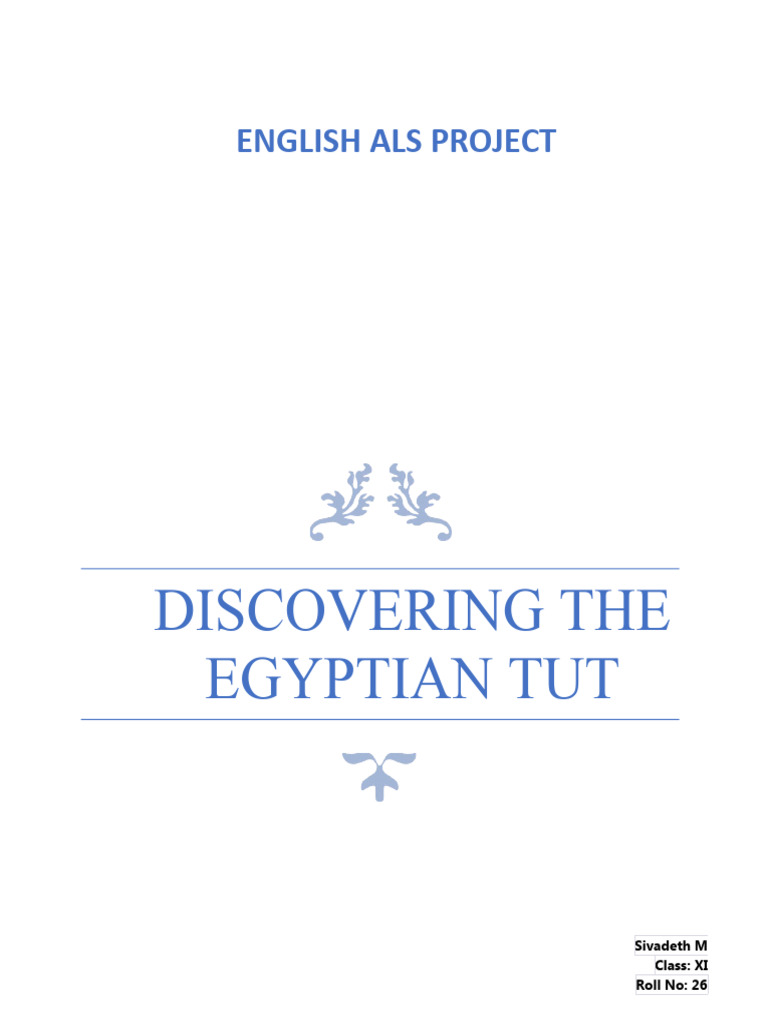 Sivadeth Asl | PDF | Tutankhamun | Ancient Egypt