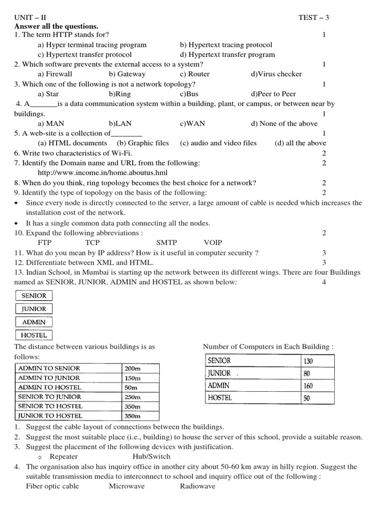 Unit 2 Test 3 | PDF