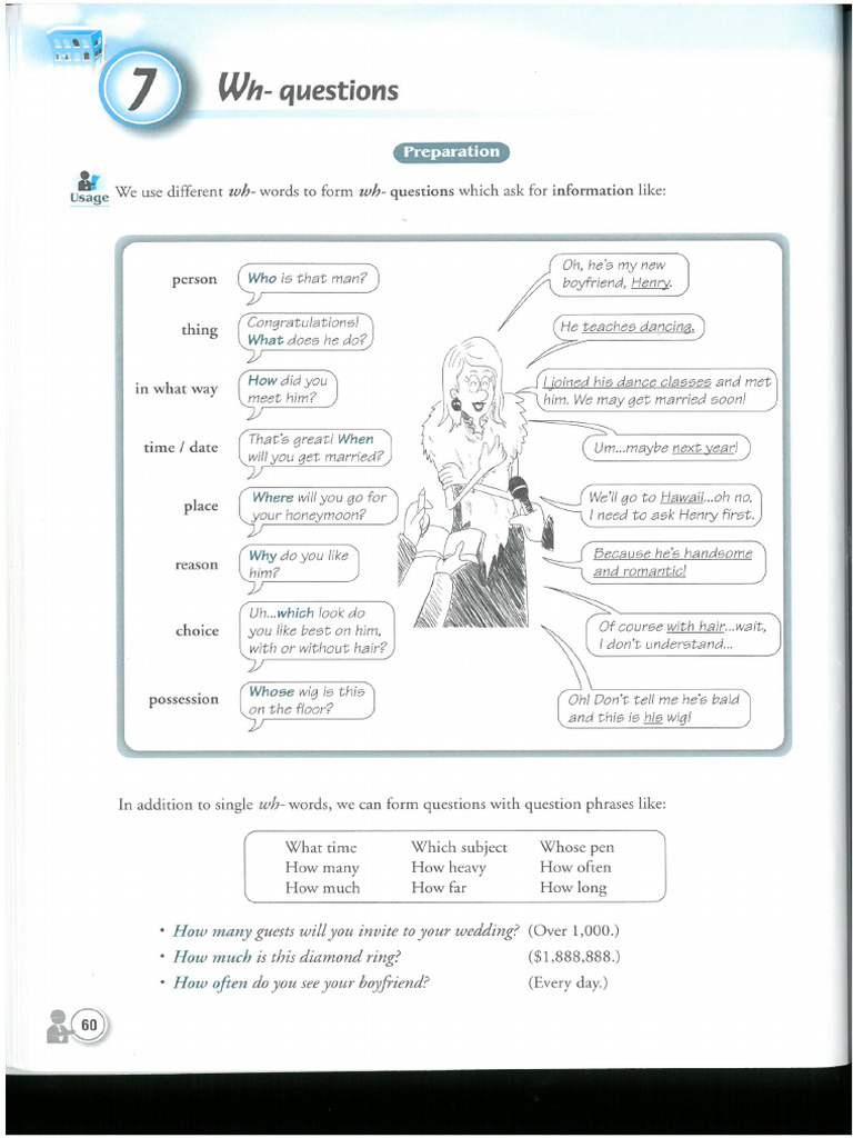 Unit 7 Wh-Questions | PDF