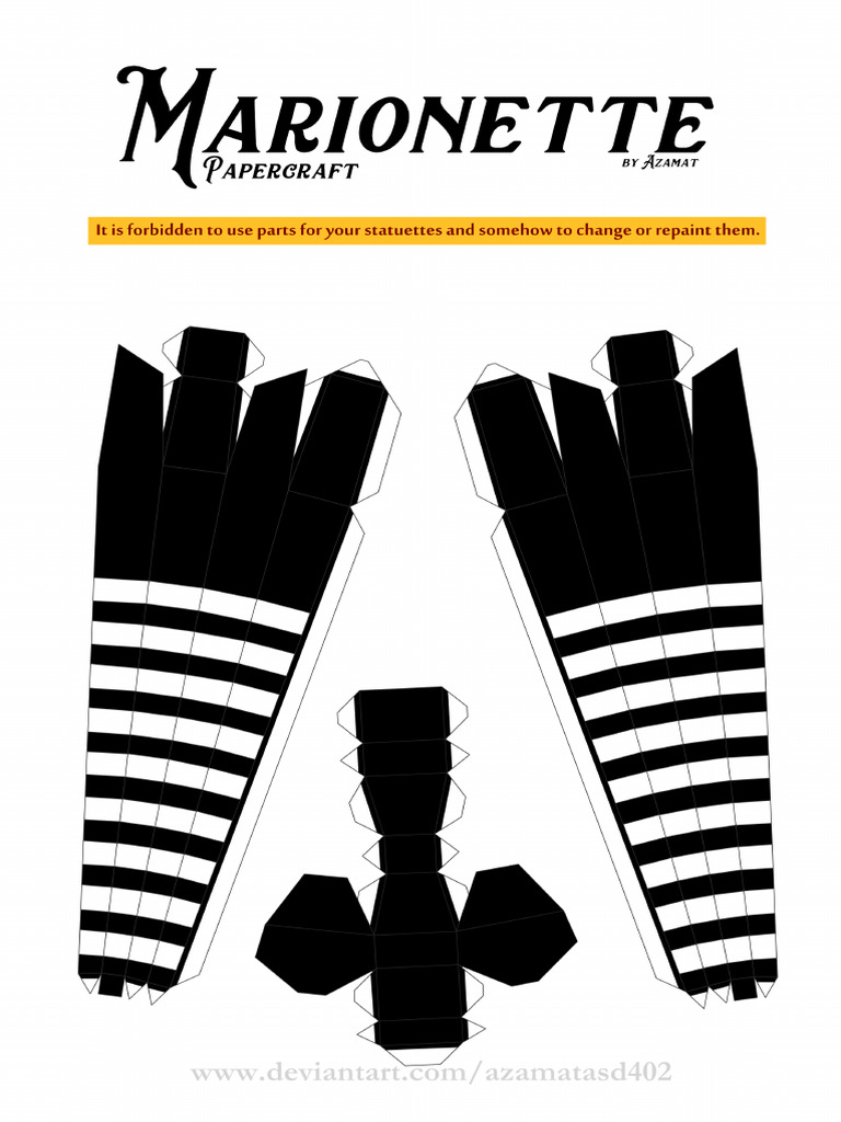 Puppet Papercraft by Azamatasd402 | PDF
