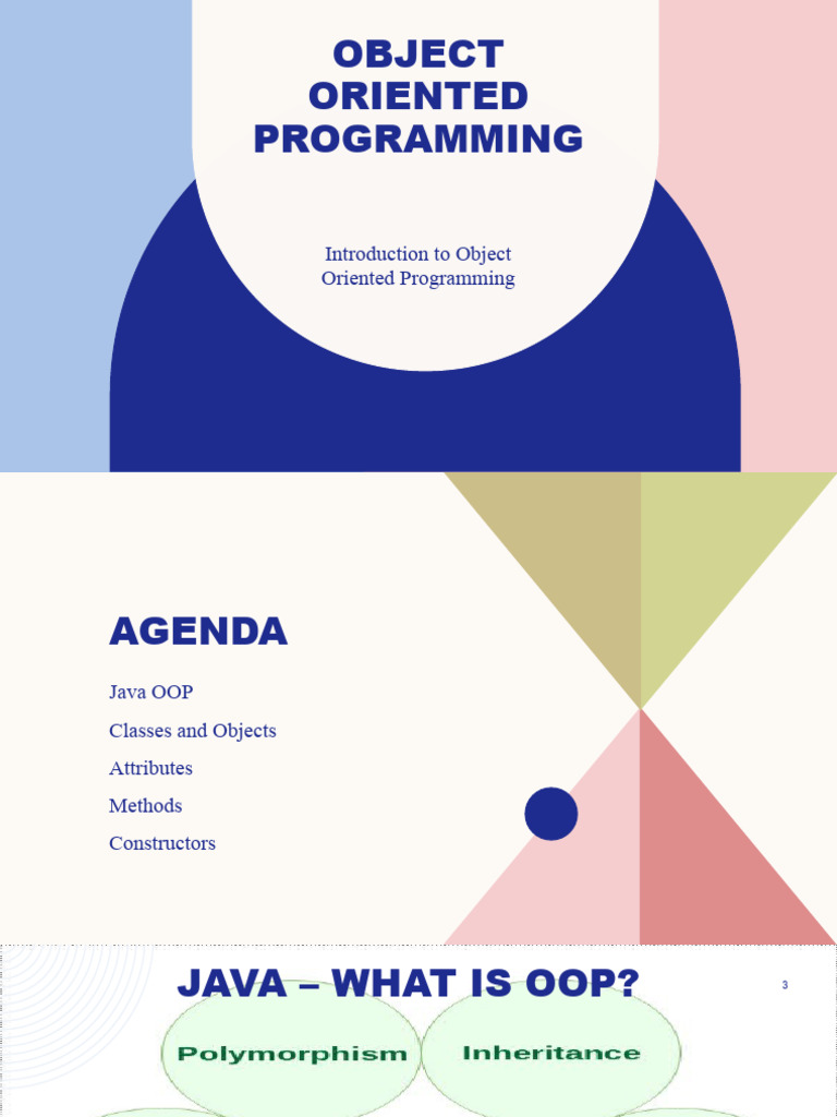 Object Oriented Programming Lecture 1 | PDF | Object Oriented Programming | Class (Computer ...