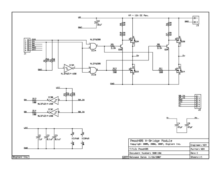 Pmodhb5 SCH | PDF