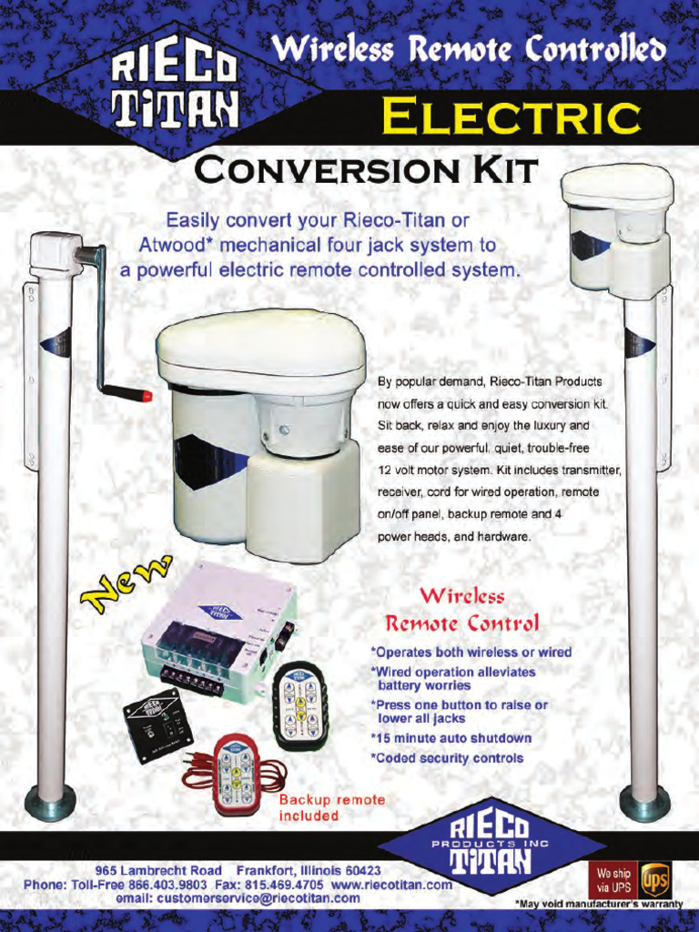 Electric Conversion Kit | PDF