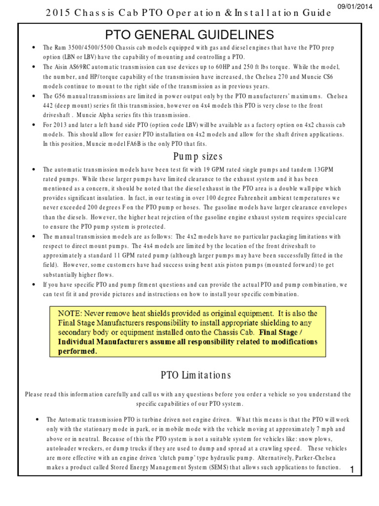 PTO General Guidelines | PDF