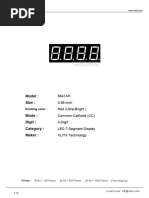 5641AS DataSheet | PDF | Color | Materials Science