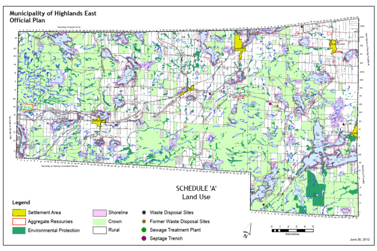 Official Plan Schedule A Land Use | PDF
