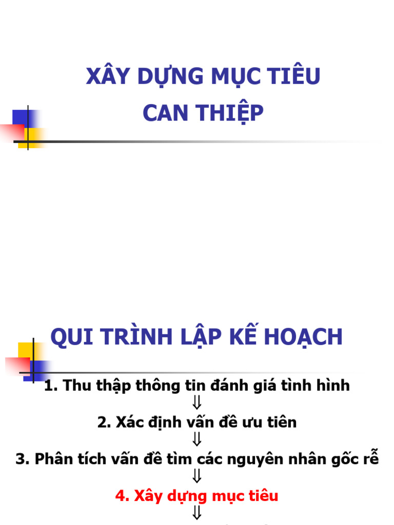 Xay Dung Muc Tieu | PDF