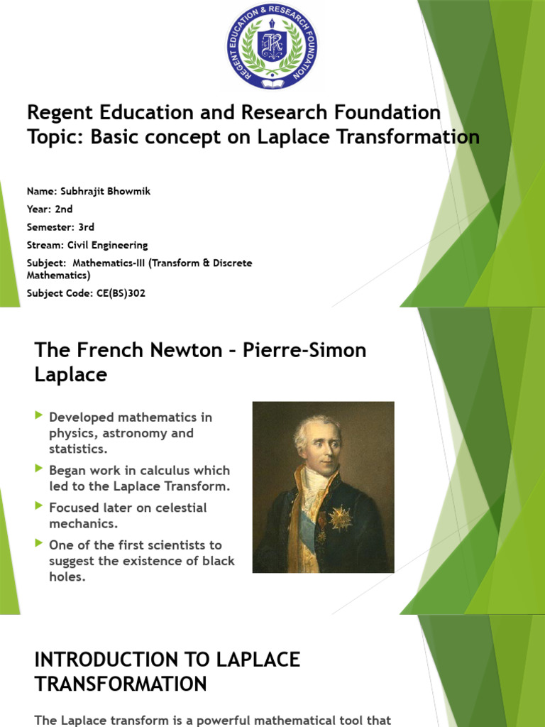 Mathematics | PDF | Laplace Transform | Equations