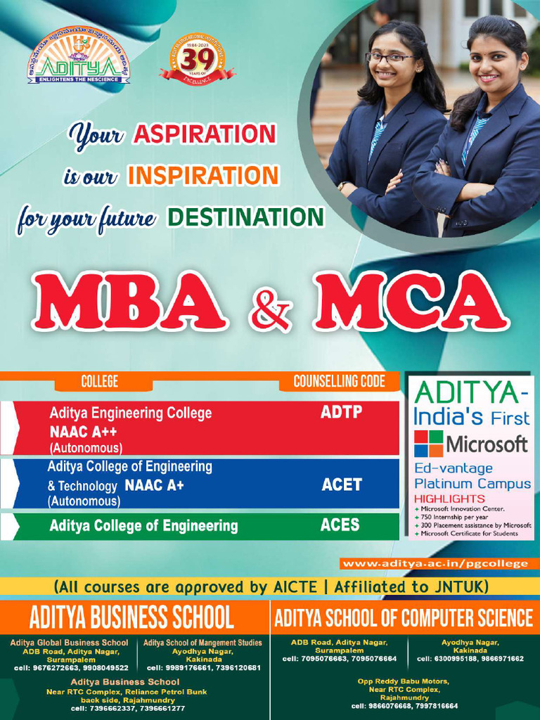Mba Mca | PDF