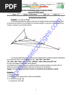 Epreuve Bepc Blanc 2024 | PDF | Mathématiques
