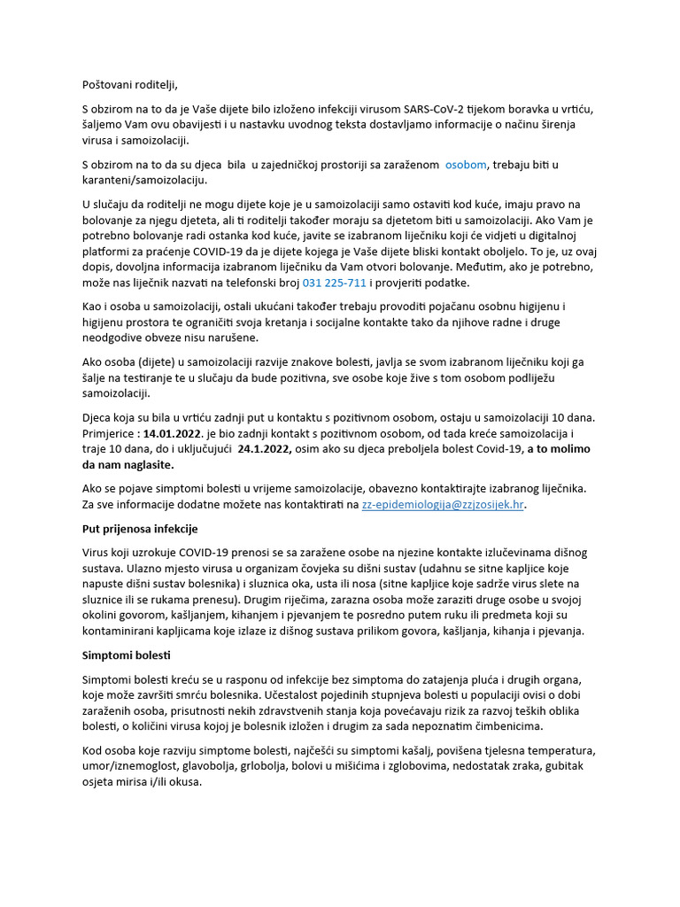 Samoizolacija Vrtići | PDF