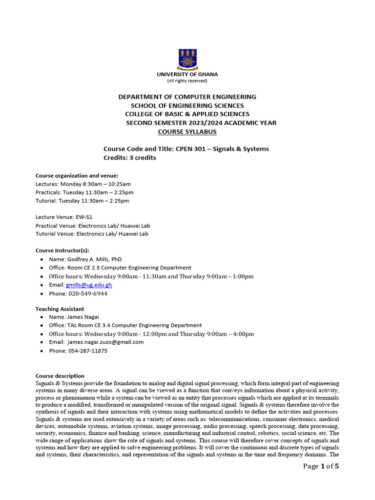 CPEN 301 Lecture 0 - Outline 2024 | PDF