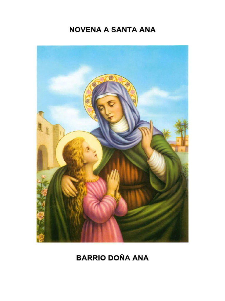 Novena A Santa Ana | PDF