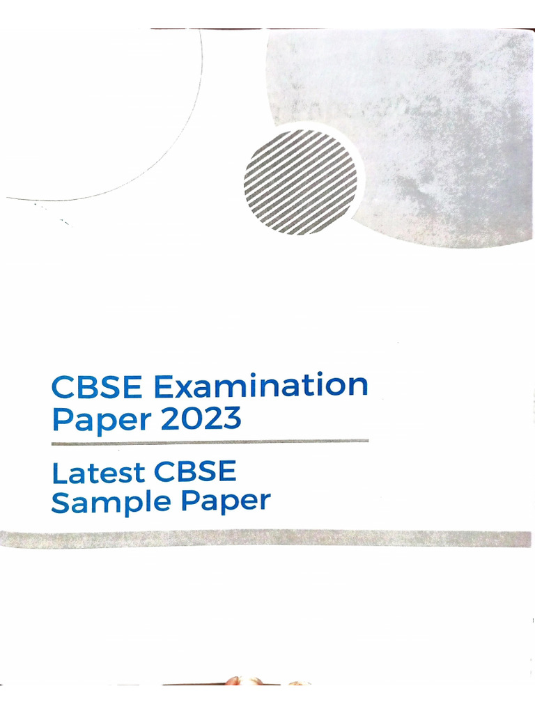 Class 12 - Computer Science Sample Ques Pprs | PDF