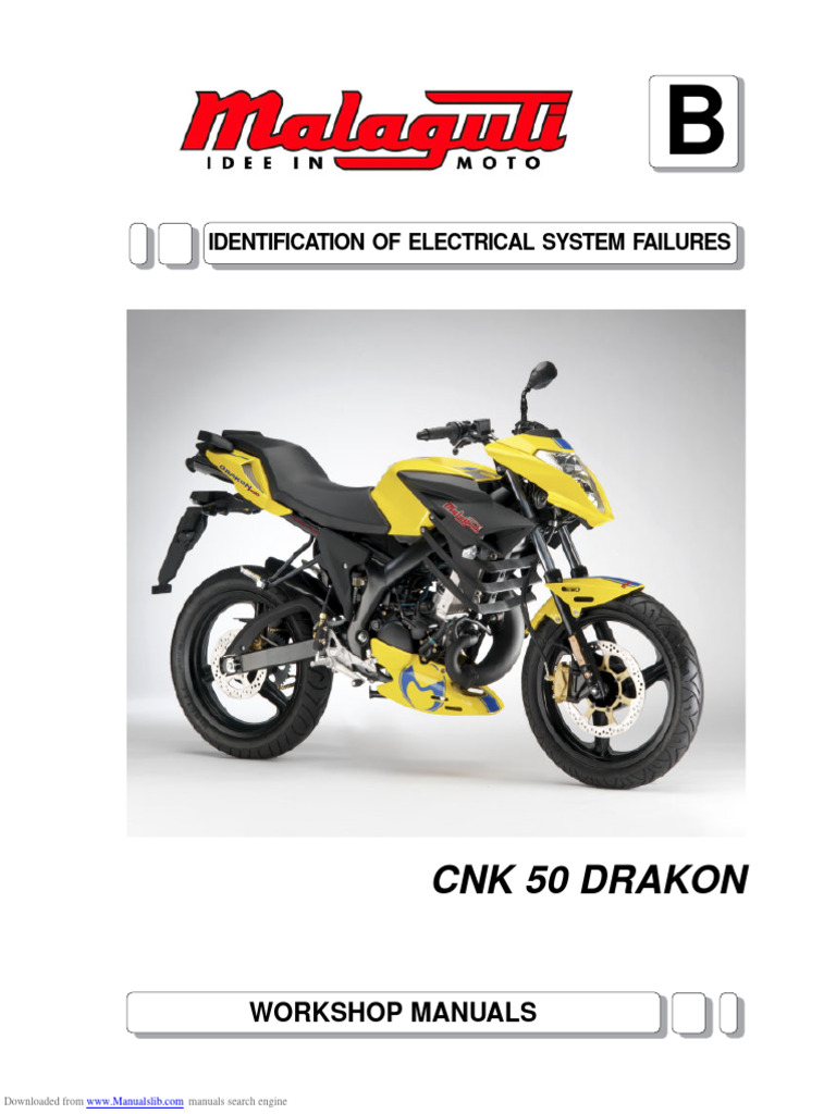 CNK 50 Drakon | PDF | Electrical Connector | Ignition System
