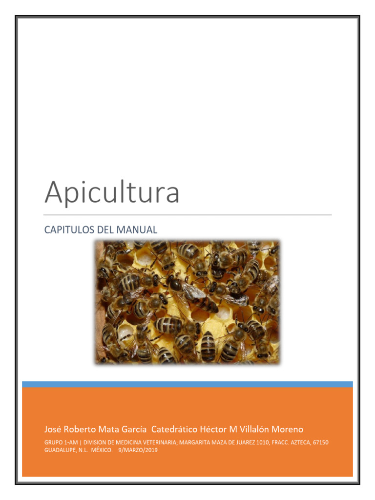 Manual Apicultura | PDF
