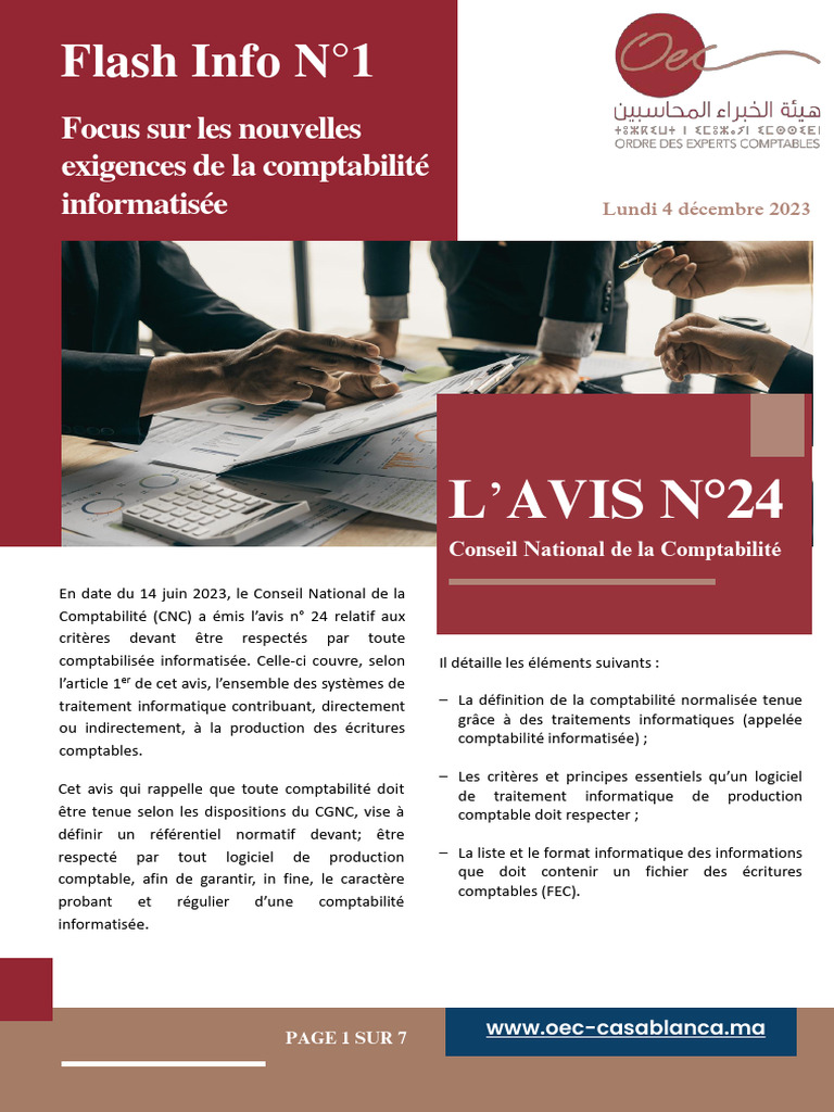 Les Nouvelles Exigences de La Comptabilite Informatisee 1703506488 | PDF